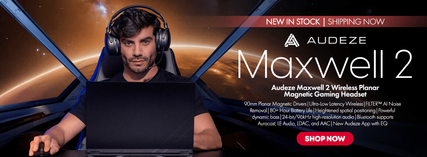 AUDEZE Maxwell 2 Wireless Gaming Headset for PlayStation Arrive at ...