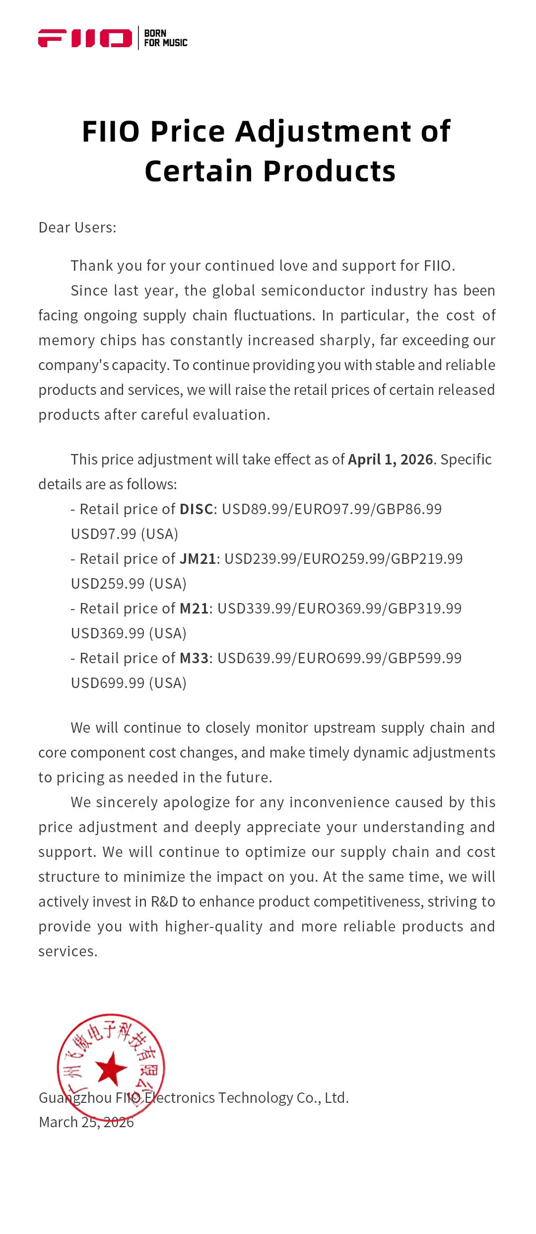 Just announced: FiiO M33: Compact DAP with R2R DAC - finally a ...