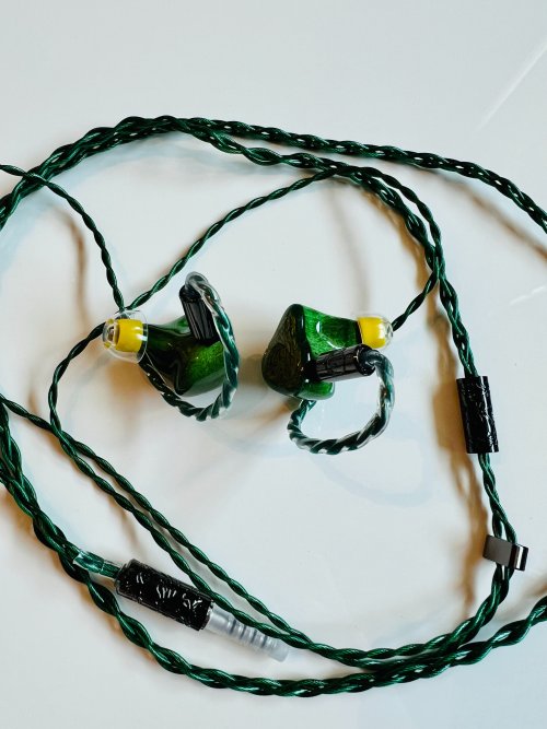 Rhapsodio Analog Giant 4-wire cable IEM Complete Set Like-New Condition ...