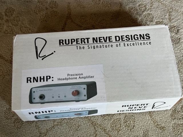 Rupert Neve RNHP Balanced Headphone Amp | Headphone Reviews and ...