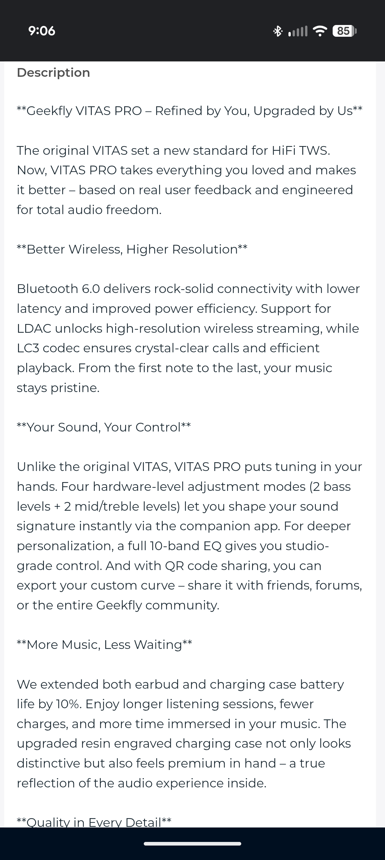 Everything TWS and Wireless.. with a dash of whatever(wired) thrown in ...