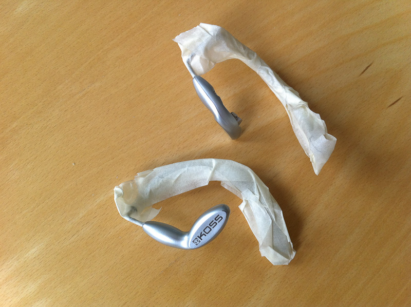 Guide to spray painting your Koss KSC75s black | Headphone Reviews and ...