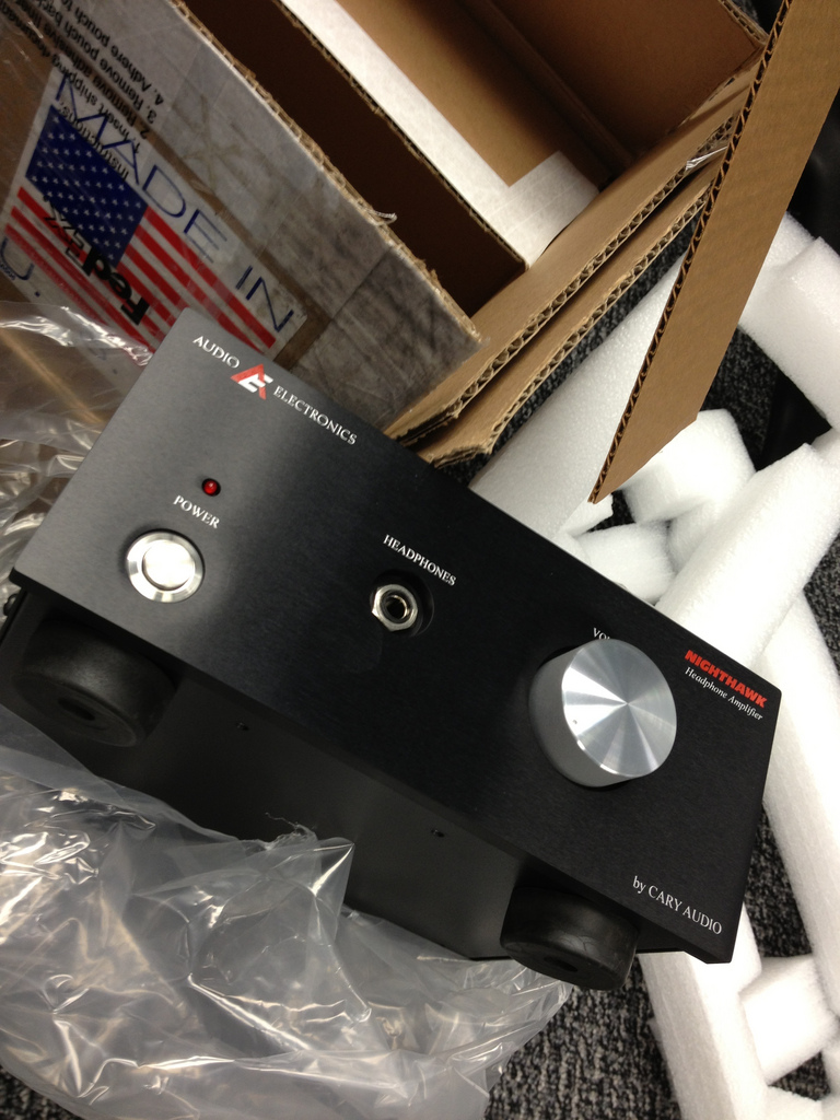 Cary Audio release Nighthawk Headphone Amp May 21st - 1200 USD ...