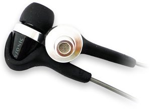 VSONIC R02 Pro R-02 pro II (Black) Silver Cord Earphones Earbuds Ear ...