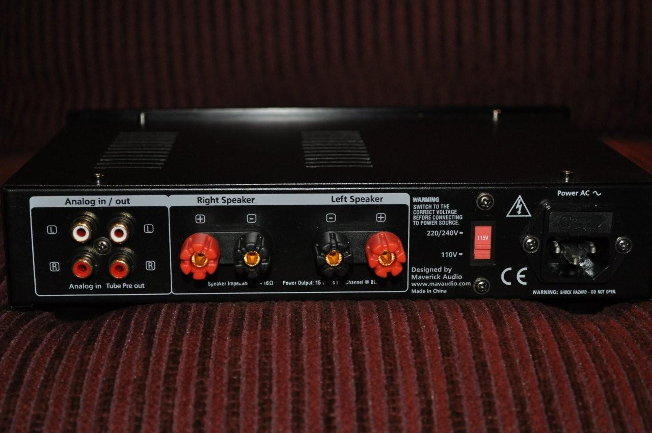 REVIEW: Maverick Audio TubeMagic A1 integrated amp/pre-amp/headphone ...