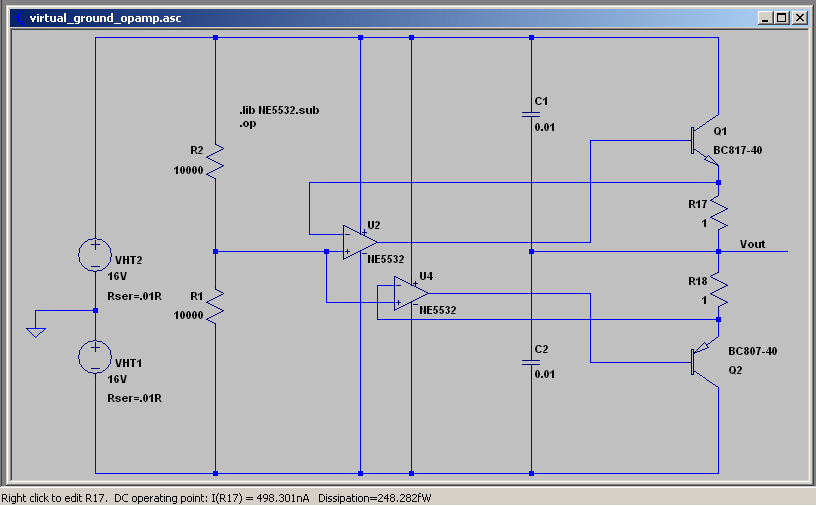 Virtual Ground (regulated!) - and Rail Splitter Circuits! - Thread ...