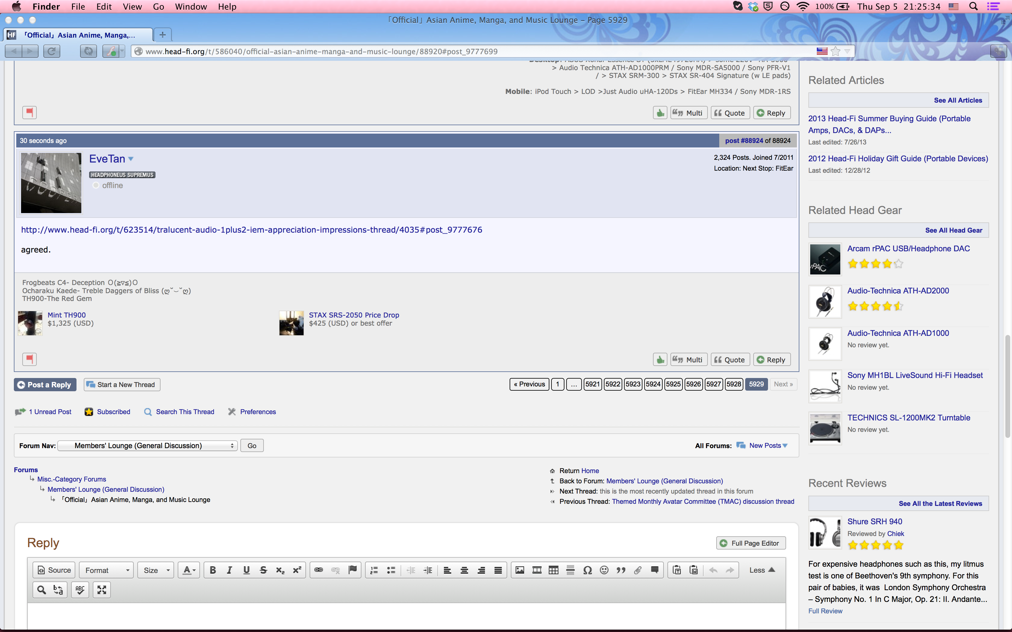 Reply Boxes Switching from Plain Text Editor to Rich Text Editor Upon ...