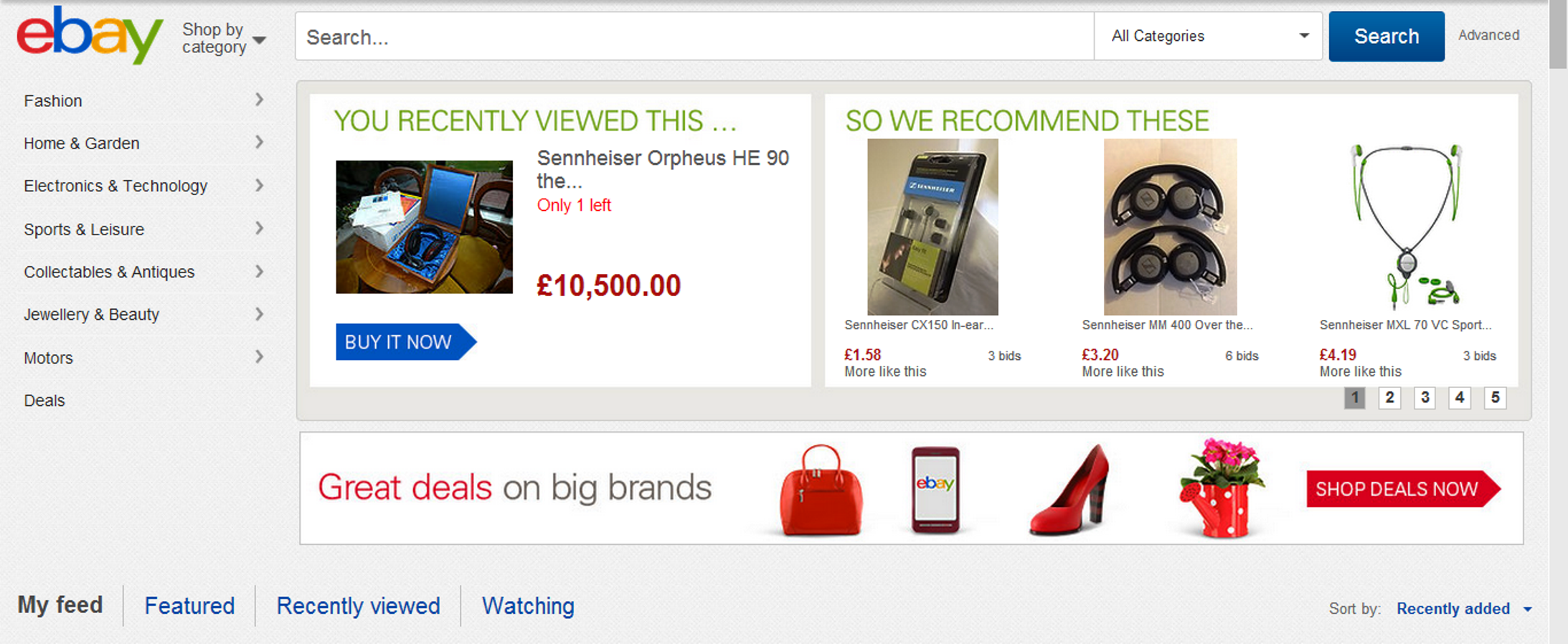 Sennheiser Orpheus HE90 on EBay! - Thread Gallery | Headphone Reviews ...