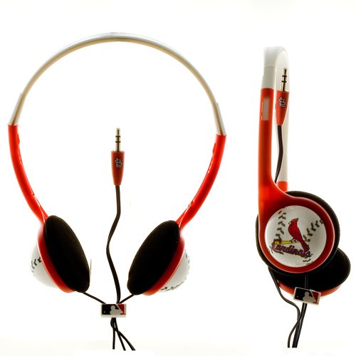 NEMO DIGITAL MLF10116STL MLB Logo Baseball Overhead Headphones St ...