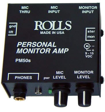 Rolls PM50S Personal Monitor Amplifier System - Gallery | Headphone ...