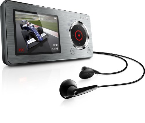 Philips GoGear Cam 8 GB MP3 Player (Black) - Gallery | Headphone ...