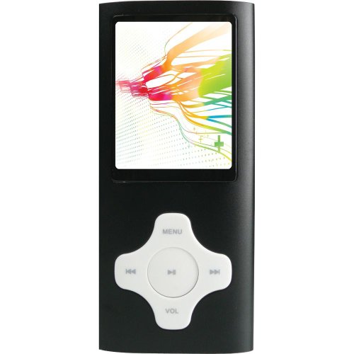 Sylvania 4 GB Video MP3 Player with FM Tuner (Graphite) | Headphone ...