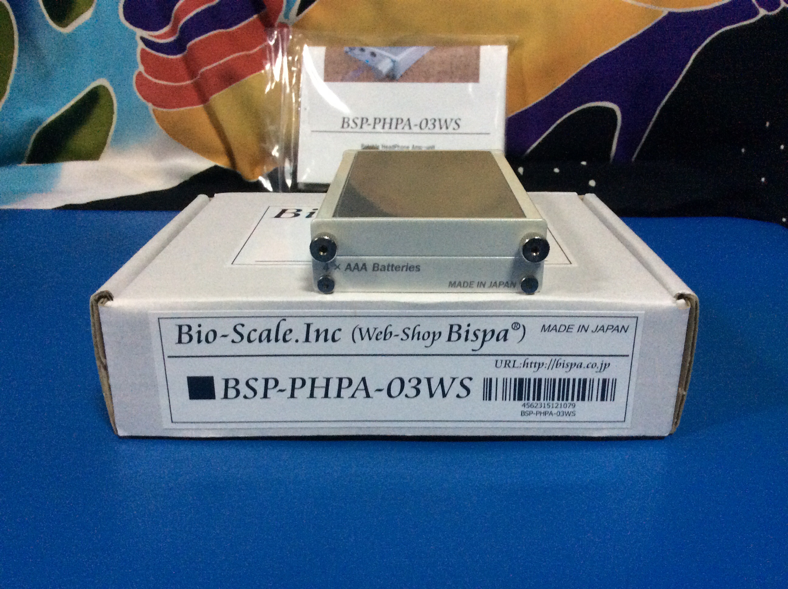 BISPA BSP - PHPA - 03 WS : headphone portable amp from Japan with top ...