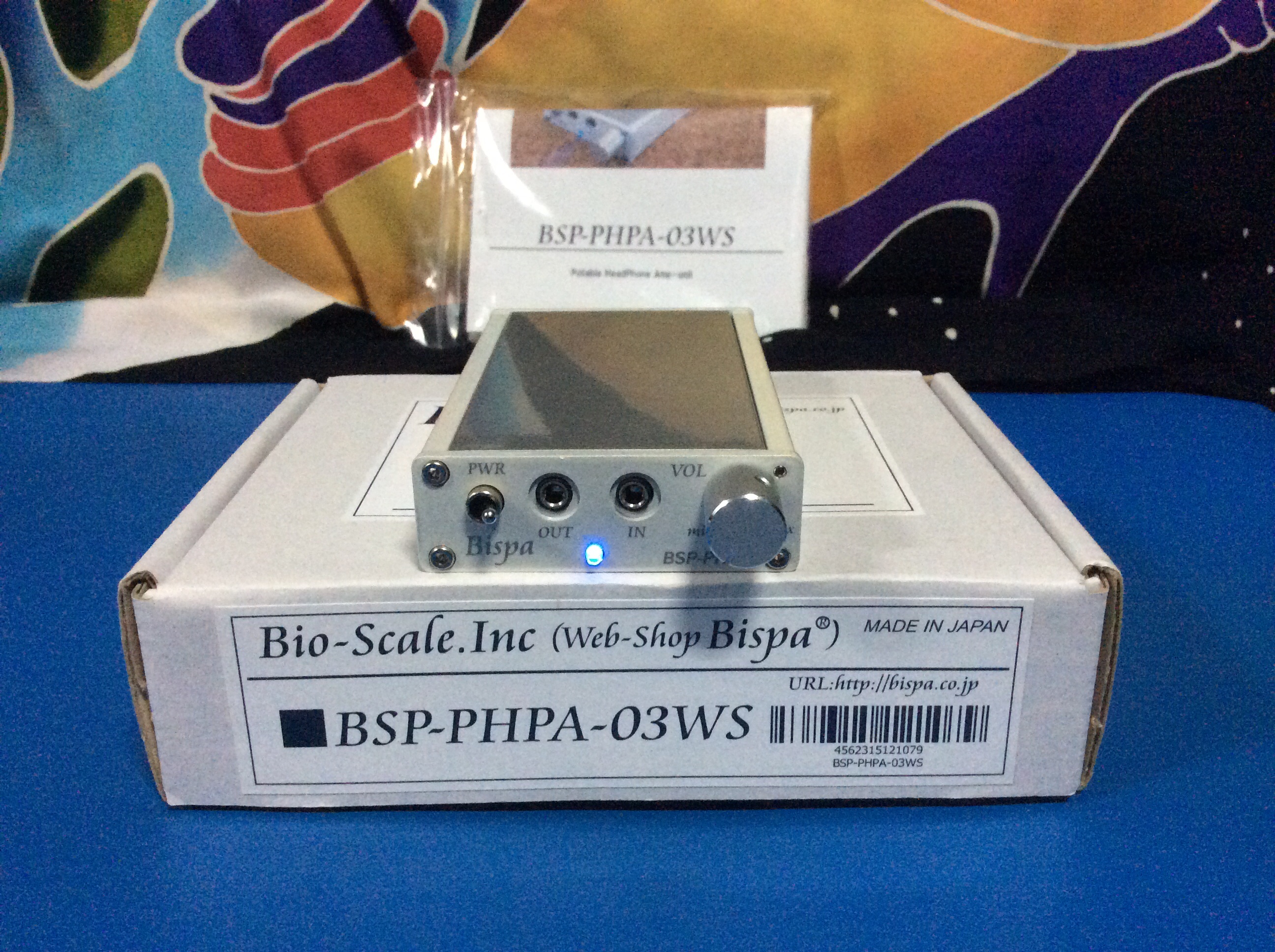 BISPA BSP - PHPA - 03 WS : headphone portable amp from Japan with top ...