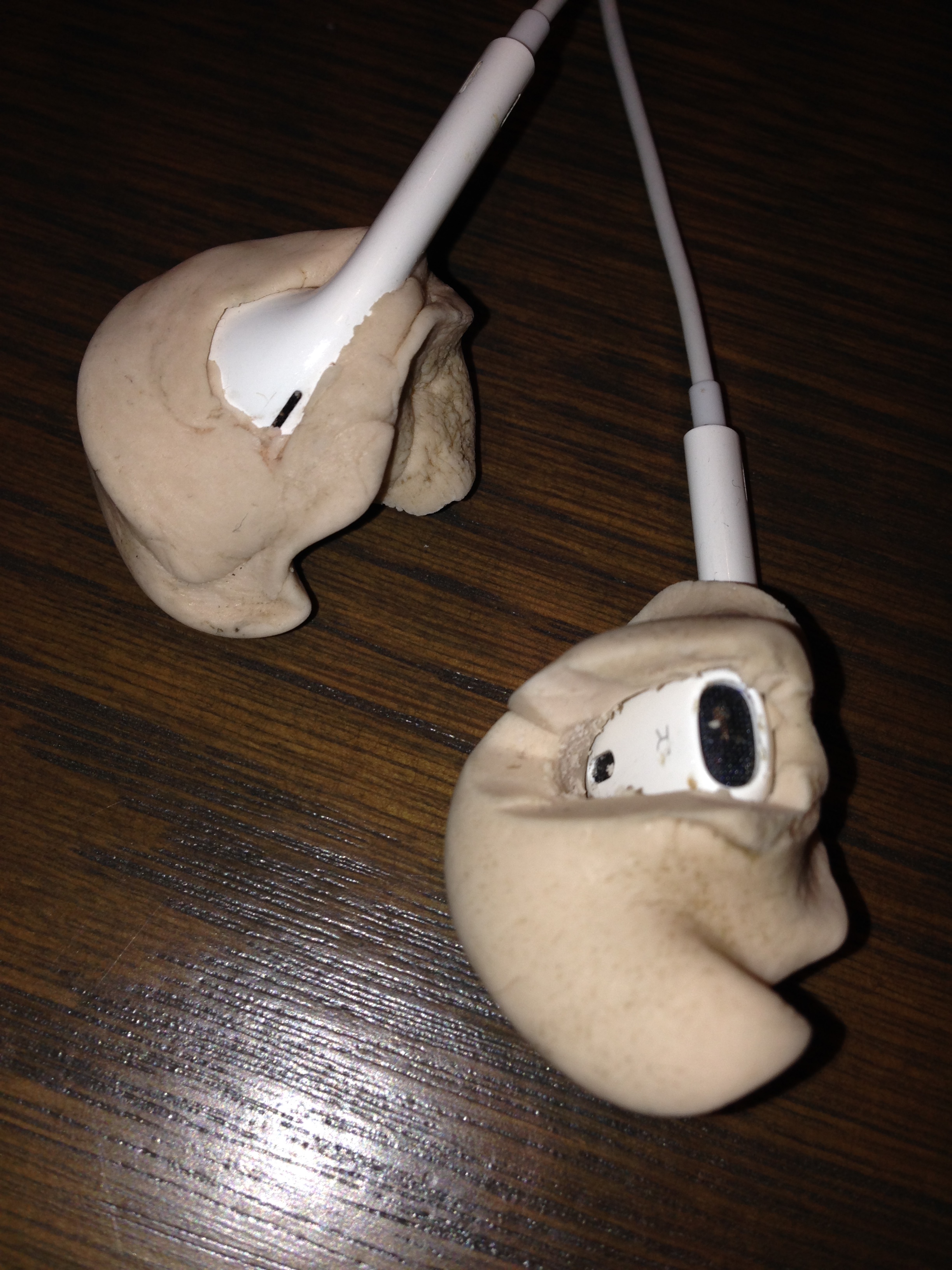 $15 Custom Molded IEM!!!! ...well, sorta. Apple Earpods + Radians ...
