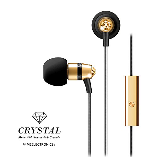 Crystal by MEElectronics In-Ear Headphones with Microphone Made with ...