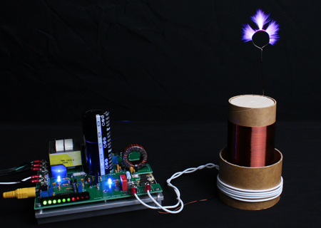 Eastern Voltage Research Class-E Audio Modulated Tesla Coil - Gallery ...
