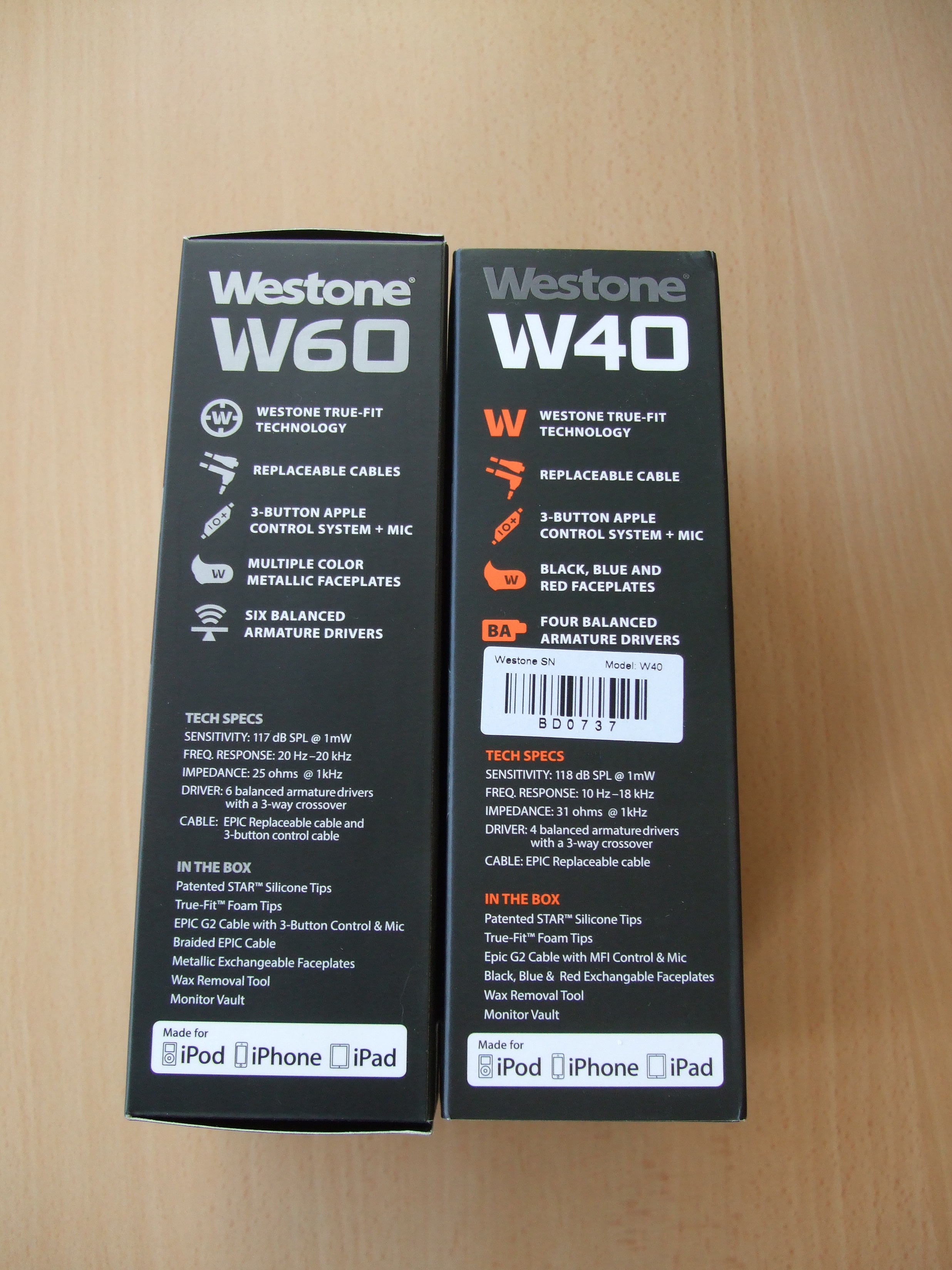 Westone W40 / W60 comparison | Headphone Reviews and Discussion - Head ...