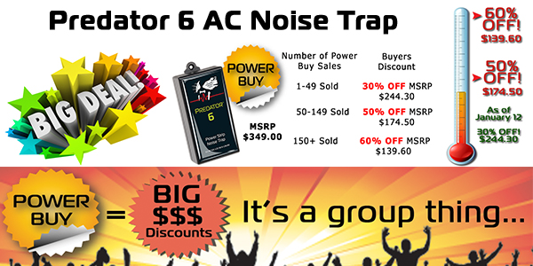 MIT Buyers Club Predator AC Noise Trap Power Buy | Headphone Reviews ...
