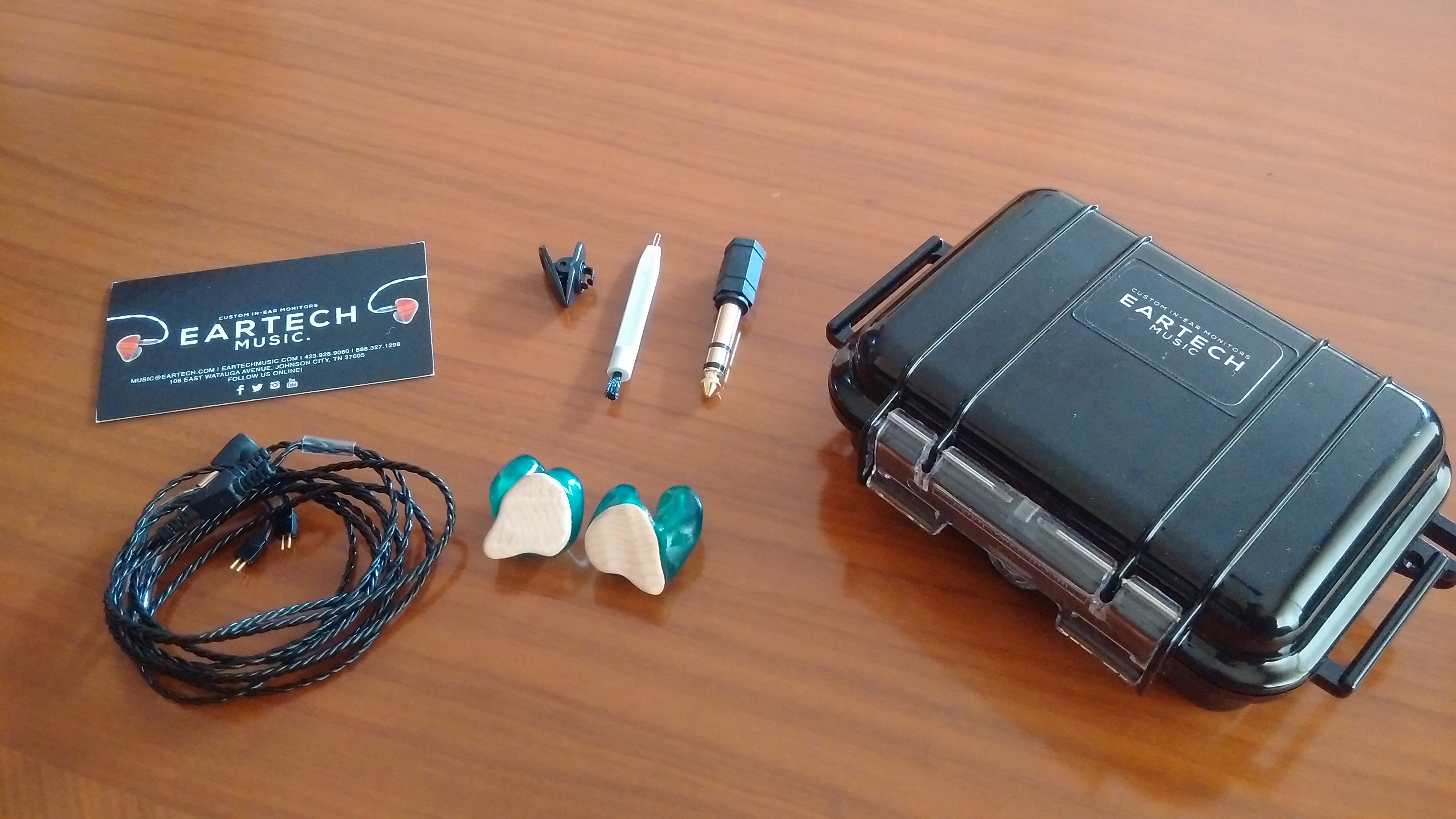 EarTech Music Triple Driver Custom Molded In Ear Musician Monitors ...