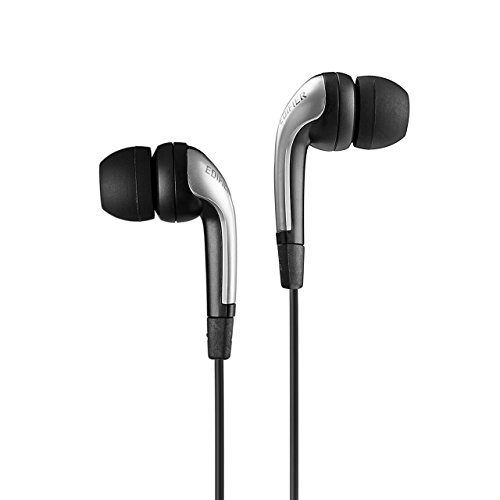 Edifier H220 In-Ear Chrome Design Headphones - Black | Headphone ...
