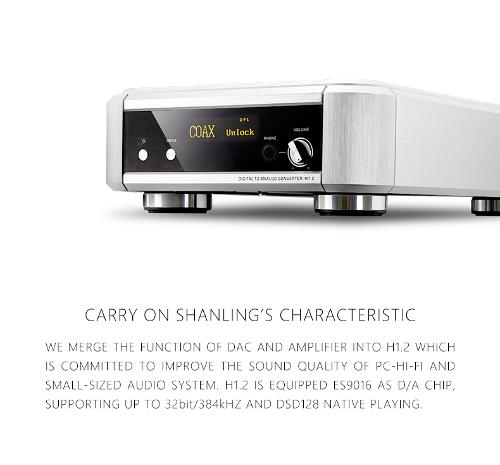 Shanling H1.2 Desktop DAC/Amp with CS8416, ES9016, MUSES8920 ...