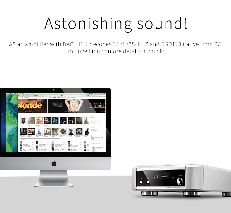 Shanling H1.2 Desktop DAC/Amp with CS8416, ES9016, MUSES8920 ...