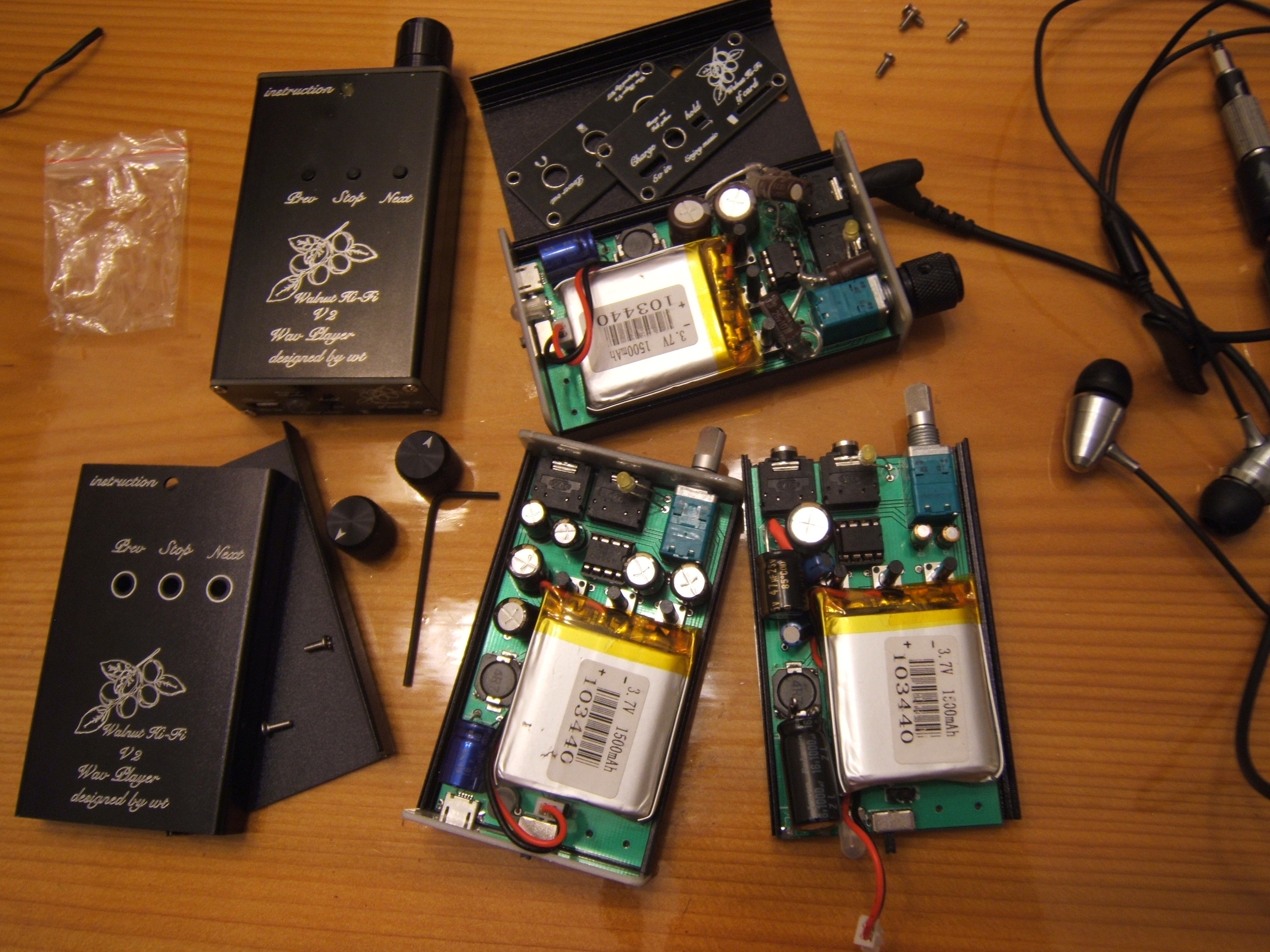 Walnut Hi-Fi V2 WAV (& MP3) Player by wt - :ok_hand: screenless budget ...