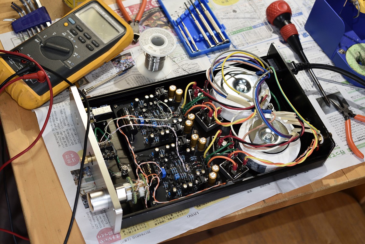 RJM Audio Sapphire Headphone Amplifier / Preamp Prototype Boards ...